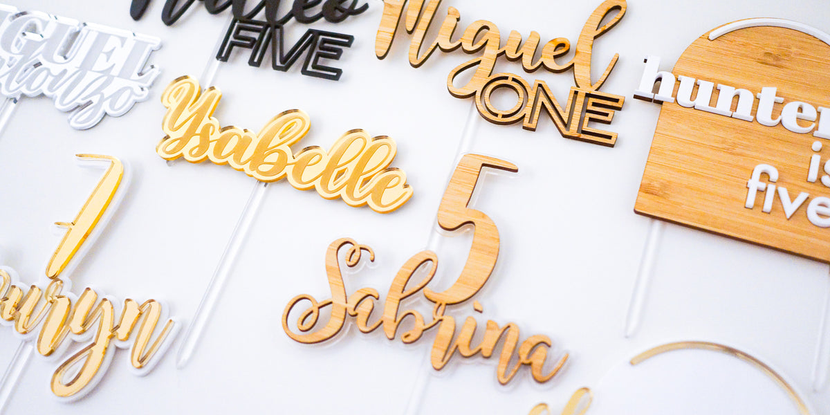 Ultimate Cake Topper Guide: 3 Key Things to Remember — Oh Craft