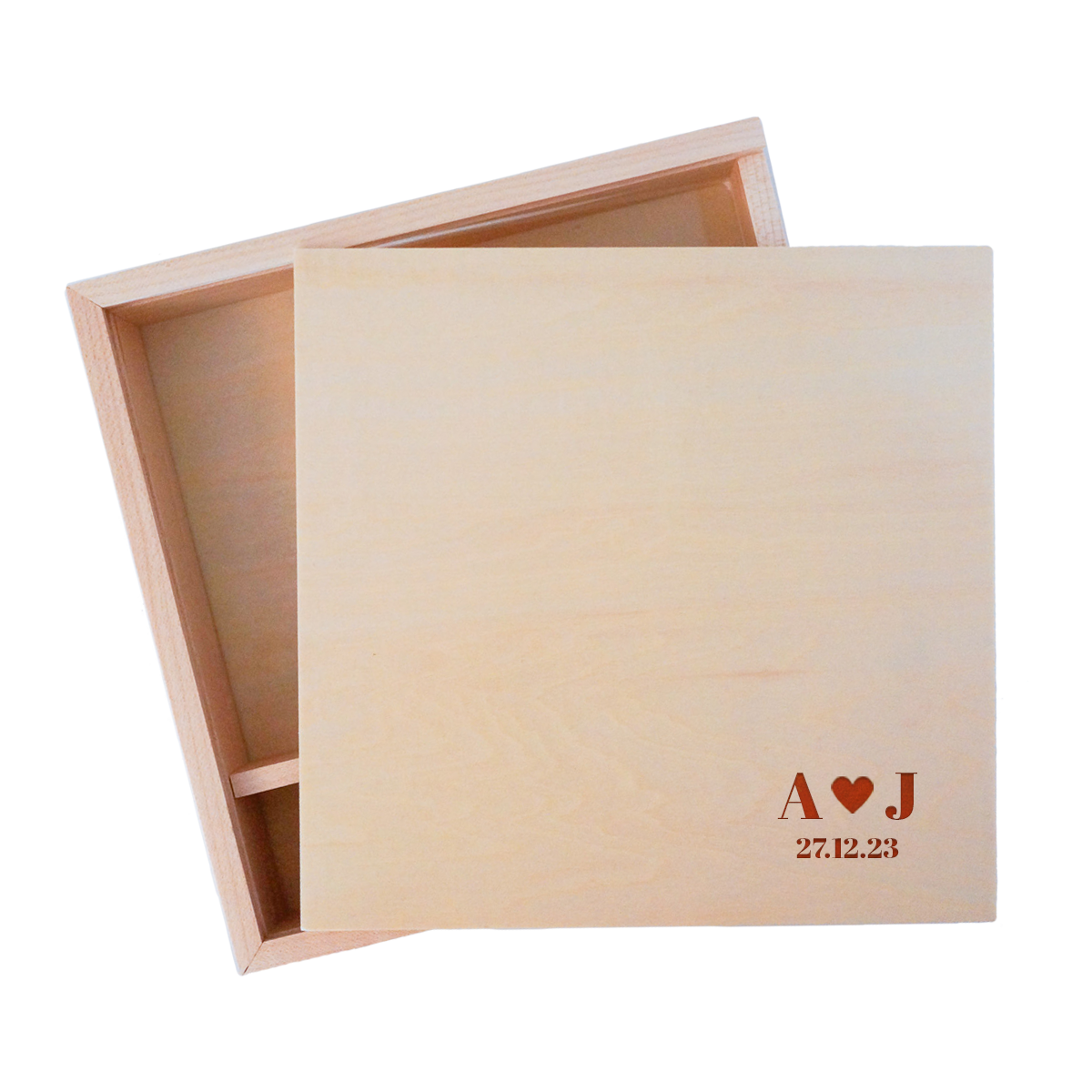 Classic Wedding Photo + USB Drive Keepsake Box | Personalised Gifts NZ ...