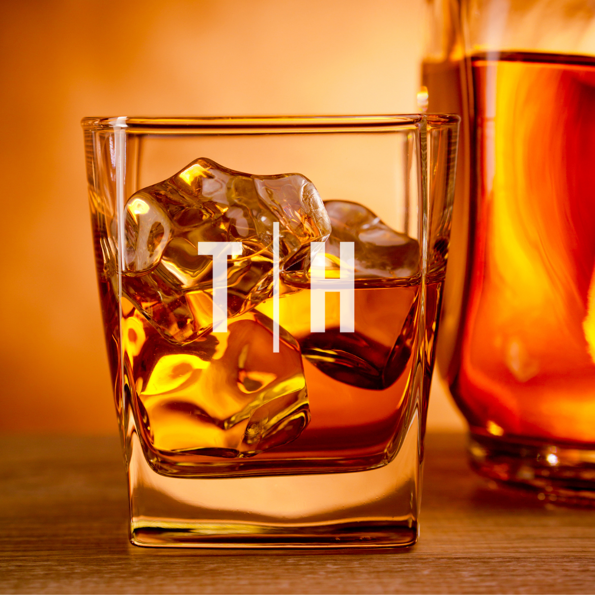 Initials Engraved Whiskey Glass | Personalised Gifts & Drinkware NZ ...