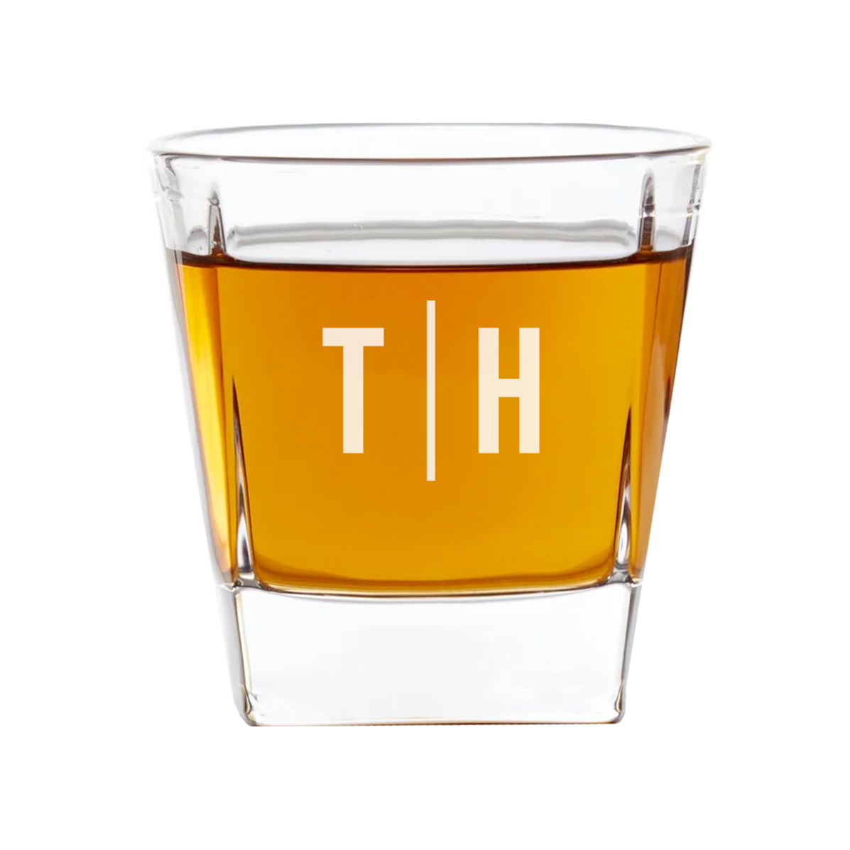 Initials Engraved Whiskey Glass | Personalised Gifts & Drinkware NZ ...