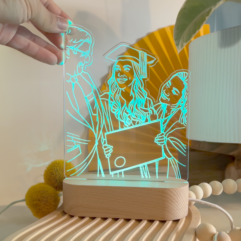 Personalised Night Light | Gifts and Kids Decor - Oh Craft! NZ