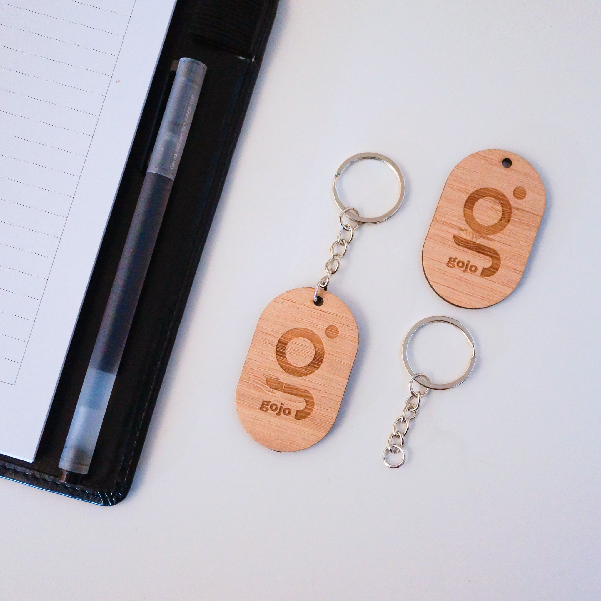 Custom Shape Logo Keychain | Handmade Promotional Product NZ — Oh Craft