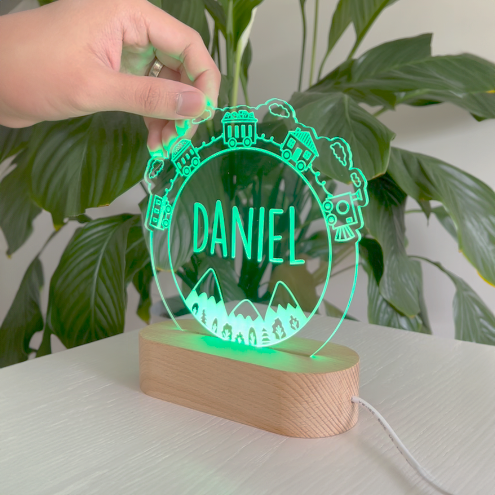 Personalised Night Light | Gifts and Kids Decor - Oh Craft! NZ