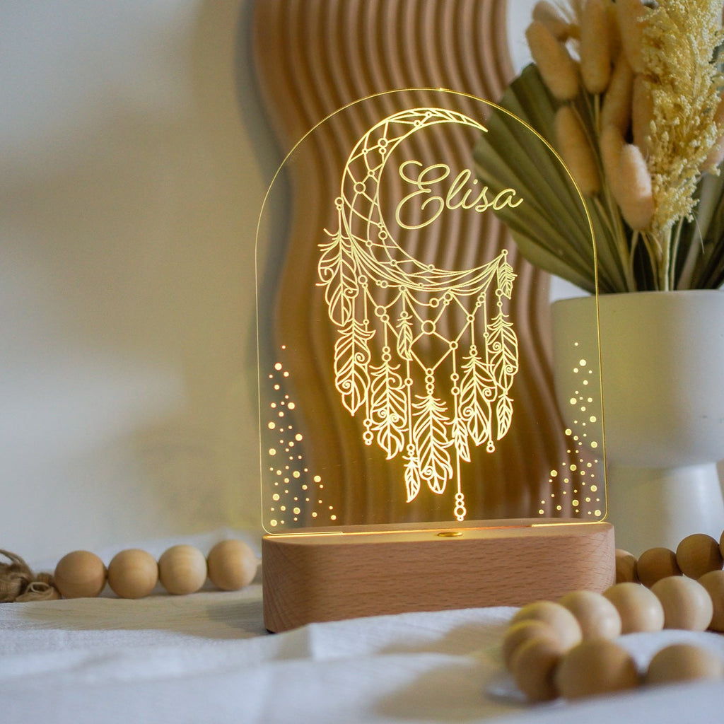 Personalised Night Light | Gifts and Kids Decor - Oh Craft! NZ