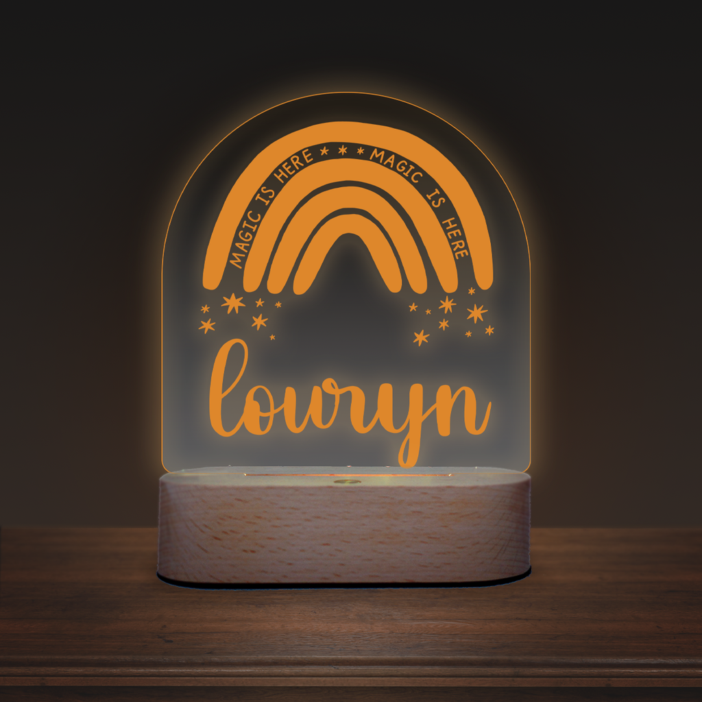 Personalised Night Light | Gifts and Kids Decor - Oh Craft! NZ