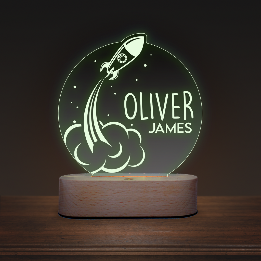 Personalised Night Light | Gifts and Kids Decor - Oh Craft! NZ