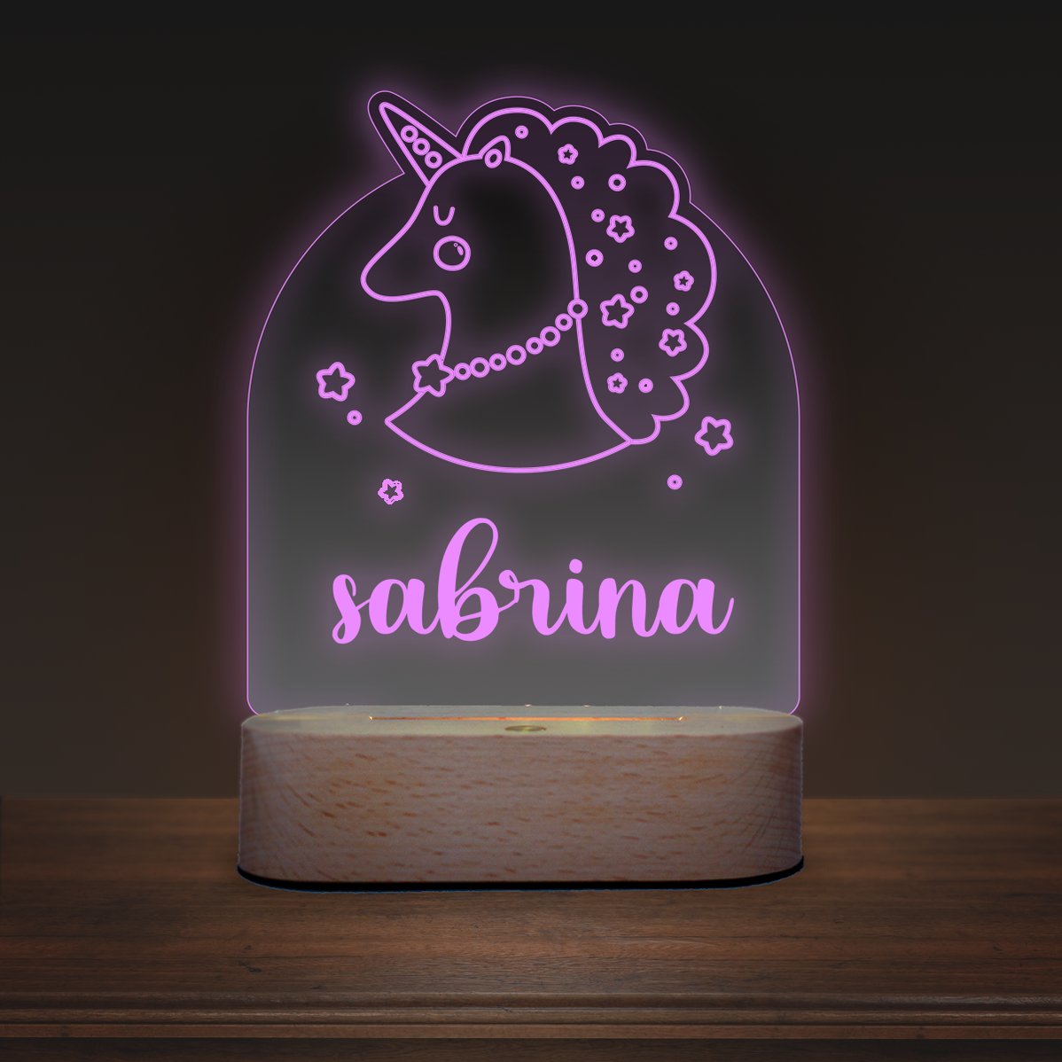 Personalised Night Light | Gifts and Kids Decor - Oh Craft! NZ